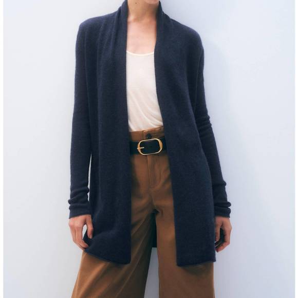 White + Warren | Sweaters | New White Warren Cashmere Trapeze Cardigan ...